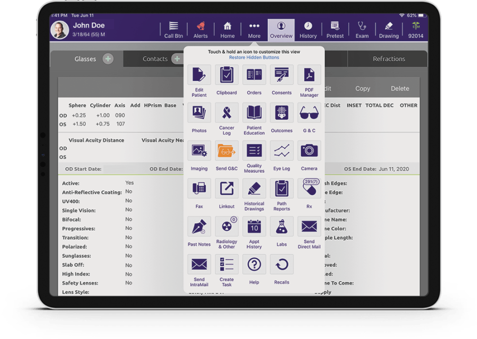 Optical Inventory Management Software | ModMed